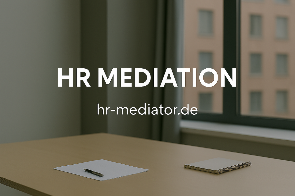 HR Mediator - Mediation und Konfliktlösung für Unternehmen
